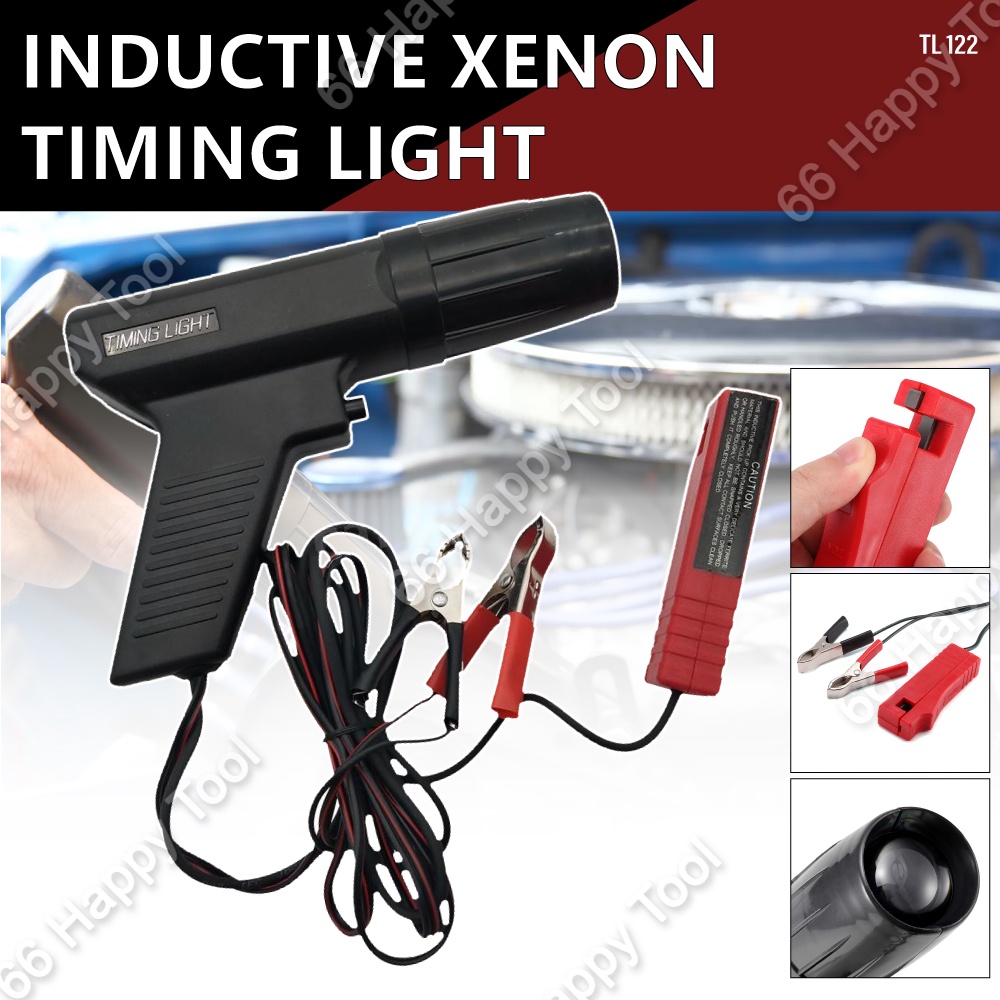 Automotive Car Engine Inductive Xenon Timing Light Ignition Diagnostic Tool Timing Gun Strobe ...