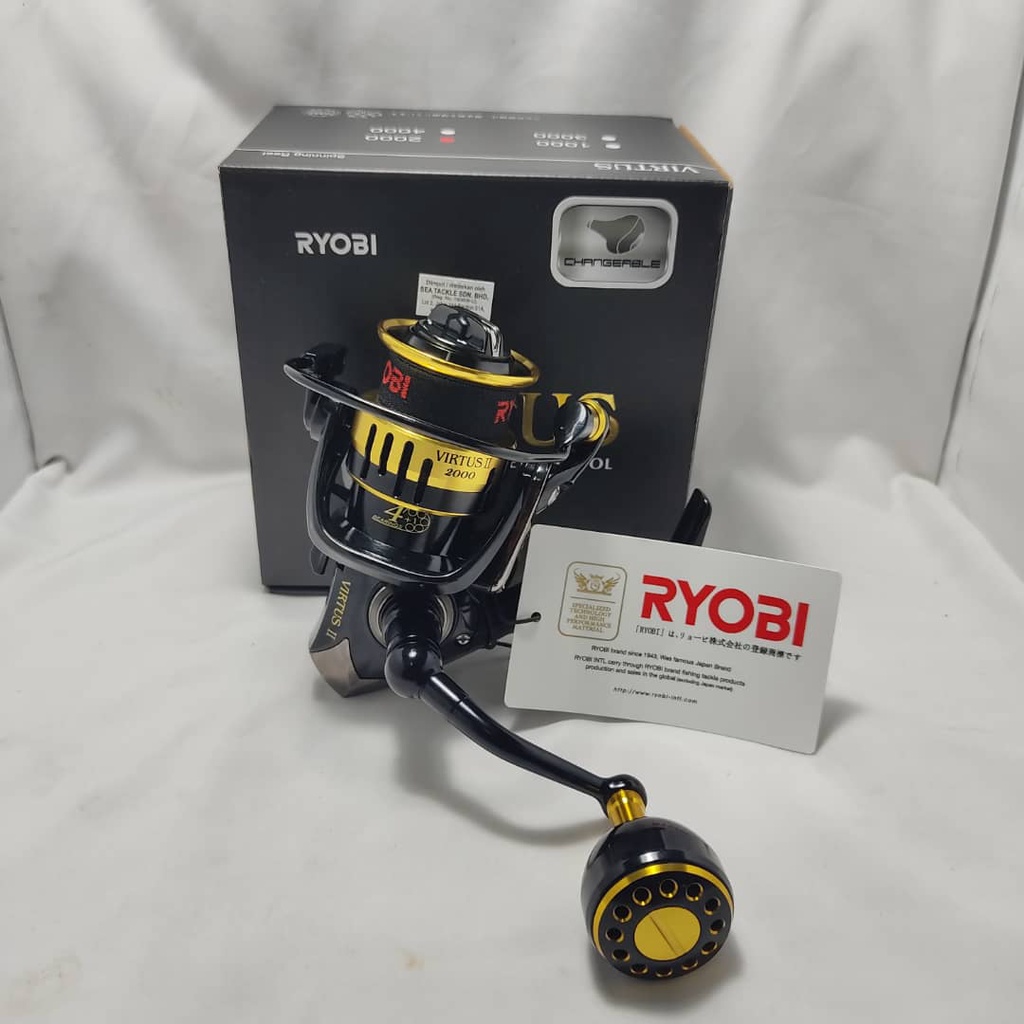 RYOBI VIRTUS II SPINNING REEL | Shopee Malaysia