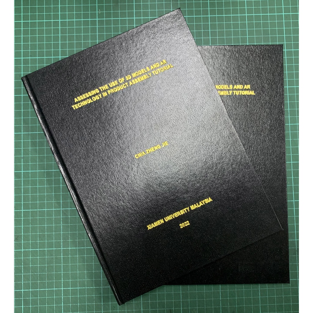 Hardcover Binding | Hardbound Binding | Jilid Buku | Hardcover Thesis ...