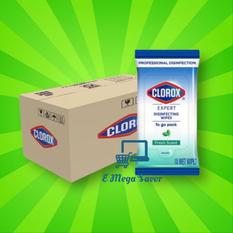 🔥Wholesale🔥Clorox Expert Disinfecting Wipes Flow Packs 15sheets ...