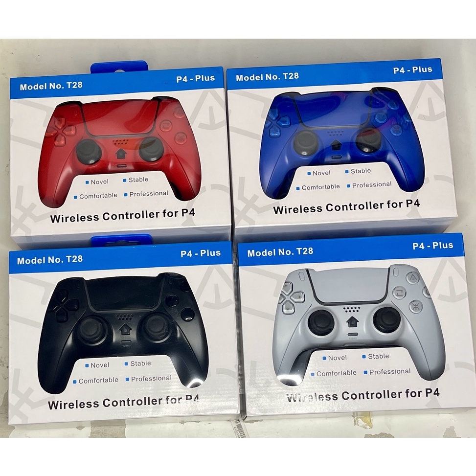 Ps4 Wireless Controller Gamepad Bluetooth Compatible Model.T28 | Shopee Malaysia
