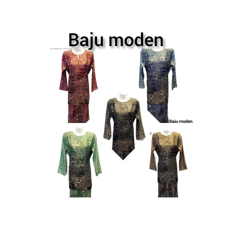 Baju moden kain sb line cotton.. | Shopee Malaysia