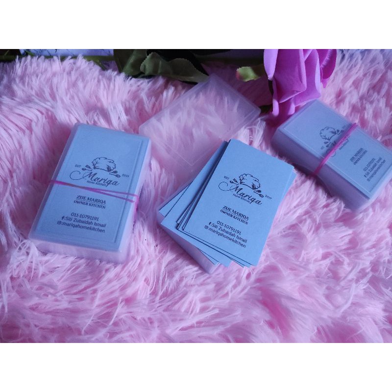 Kad Nama, Business Card, Thankyou Card | Shopee Malaysia