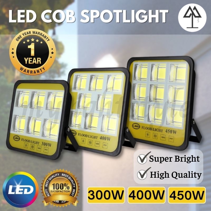 300W/400W/450W LED COB SPOTLIGHT FLOOD LIGHT PROJECTOR REFLECTOR ...