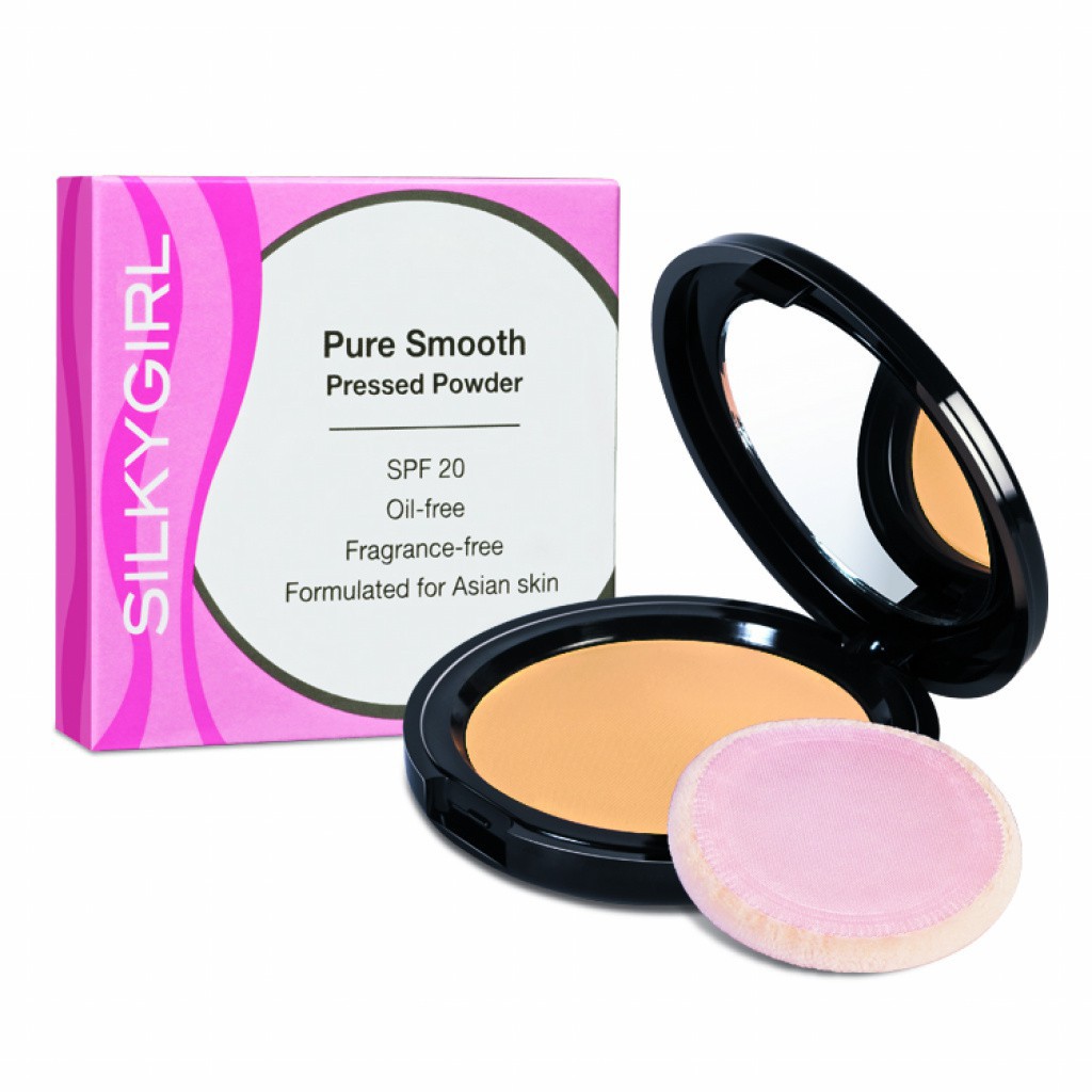 foundation oil control primer SilkyGirl Pure Smooth Pressed Powder 02 ...