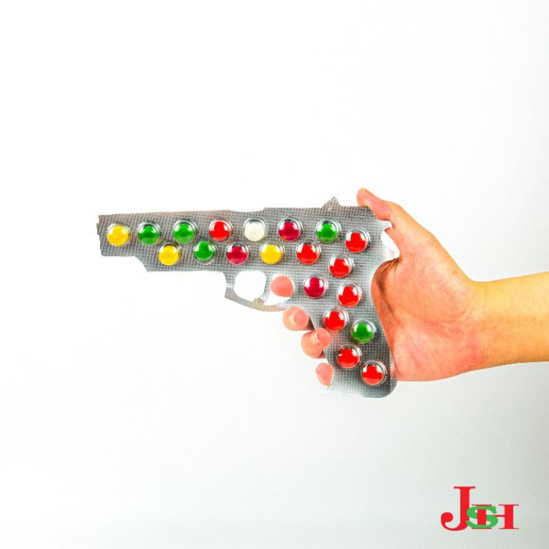 SE7EN GUN CANDY / GULA BERSALUT COKLAT (24 PCS) | Shopee Malaysia