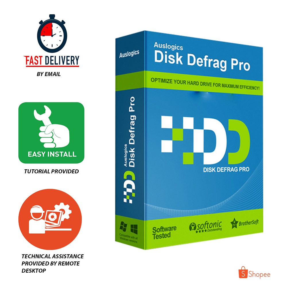 Auslogics Disk Defrag Ultimate 4 2022 Full Version | Shopee Malaysia