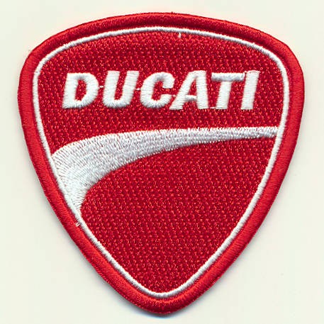 Ducati logo sew-on decorative embroidered fabric patch: for sewing on garments | Shopee Malaysia