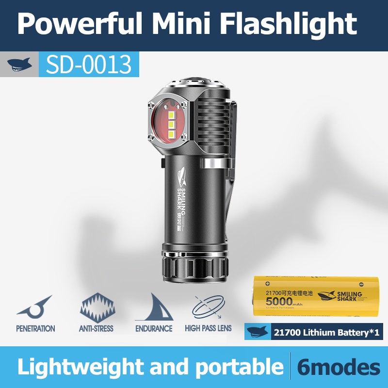 Smilingshark SD0013 led Powerful Flashlight Mini Torch Light with ...