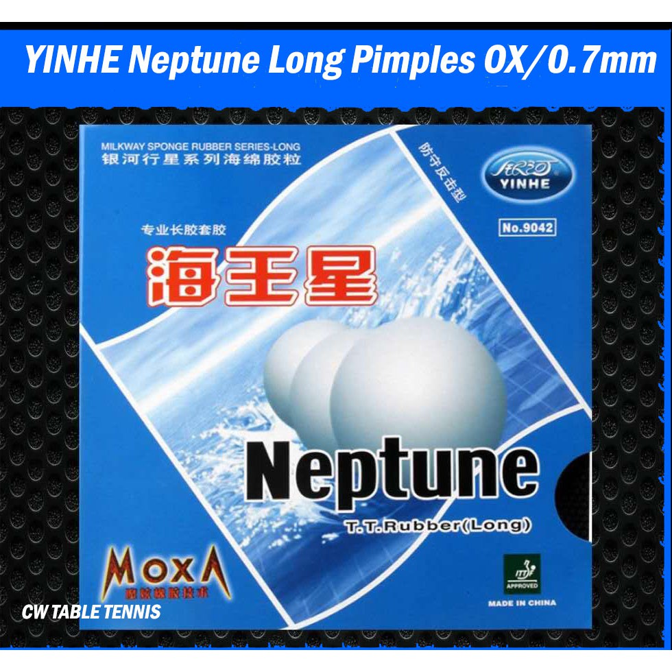 Yinhe Neptune Long Pimples OX/0.7mm Table Tennis Rubber Ping Pong Getah long pips pimple out ...