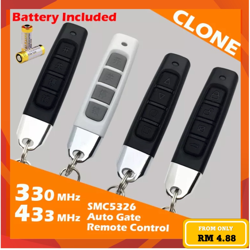 Ready Stock Clone Type D.I.Y Remote Autogate Alarm Remote Pagar 自动门遥控器 ...