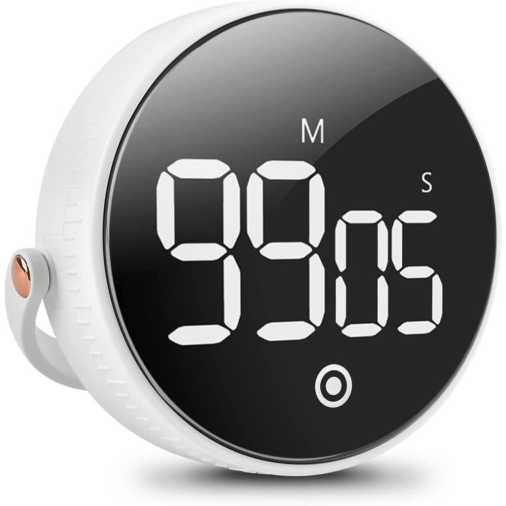 Digital Kitchen Timer Large LED Display Magnetic Countdown/up Timer ...