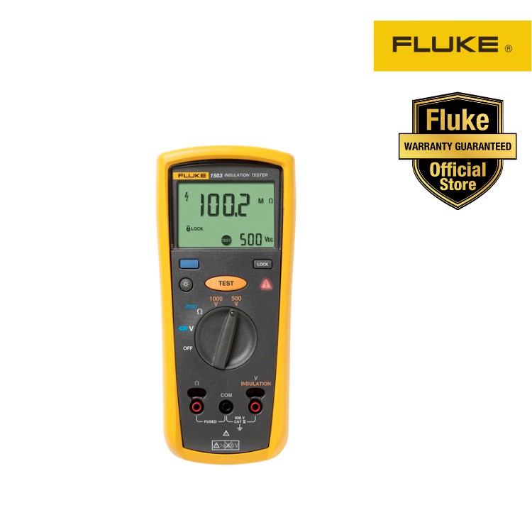 Fluke 1503 Insulation Resistance Meter 500 V and 1000 V ; 0.01 MΩ to ...