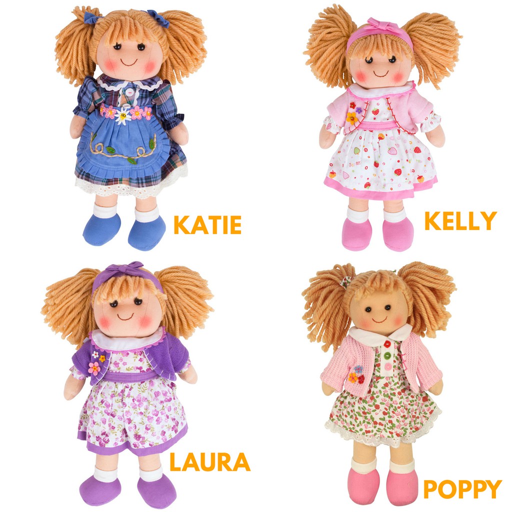 Bigjigs UK - Rag Dolls (28cm / 34cm) | English Dolls | Shopee Malaysia