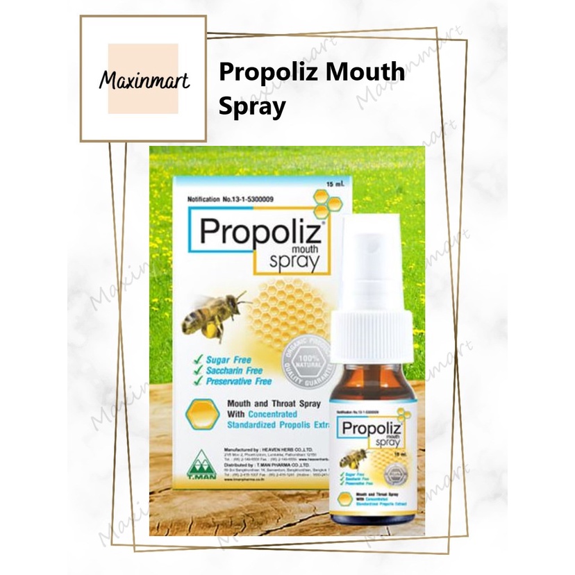 PROPOLIZ Mouth Spray 15ml Semburan Mulut Propolis | Shopee Malaysia