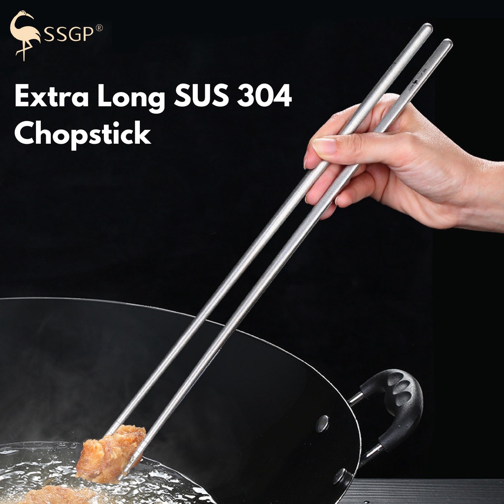 SSGP Extra Long Chopstick (304 Stainless Steel, 36cm) | Shopee Malaysia
