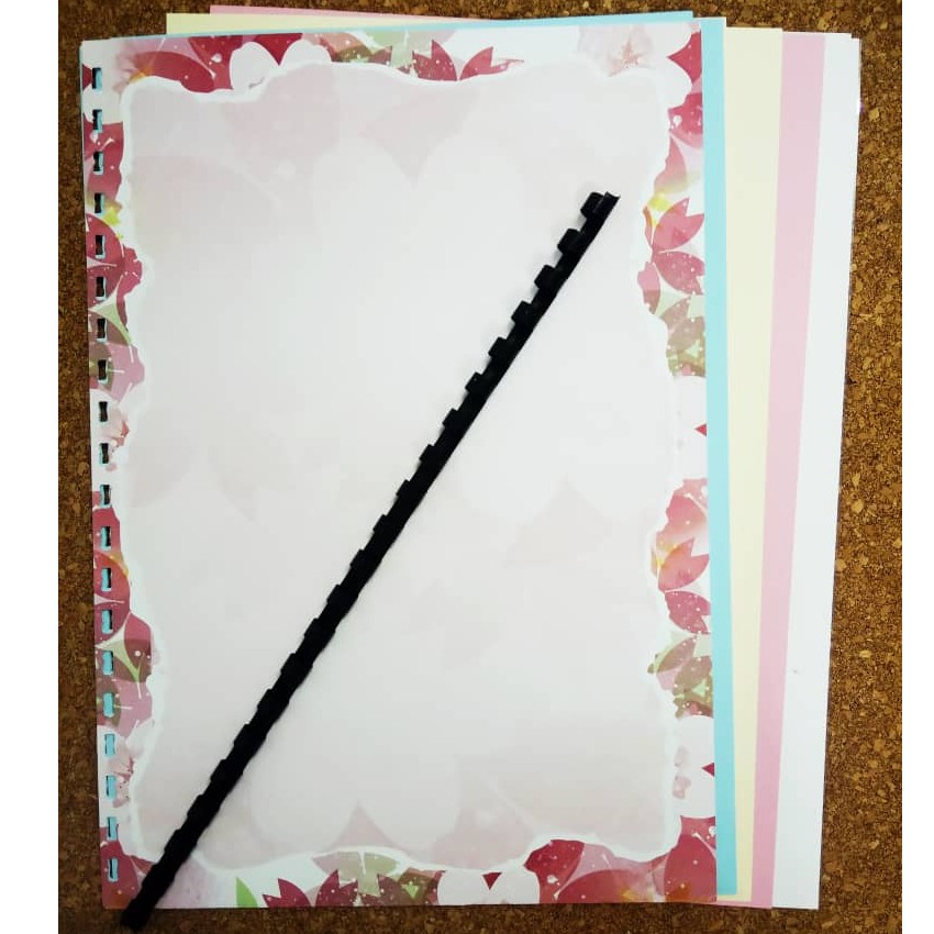 #READY STOCK: Binding Set with Comb for Folio / Scrap Book, Size A4 30 ...