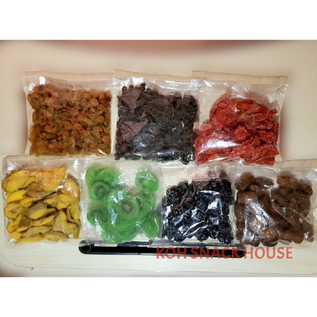 Assorted Asam-asam / Selected Preserved Fruits 200g (Dried Guava/Kiwi ...