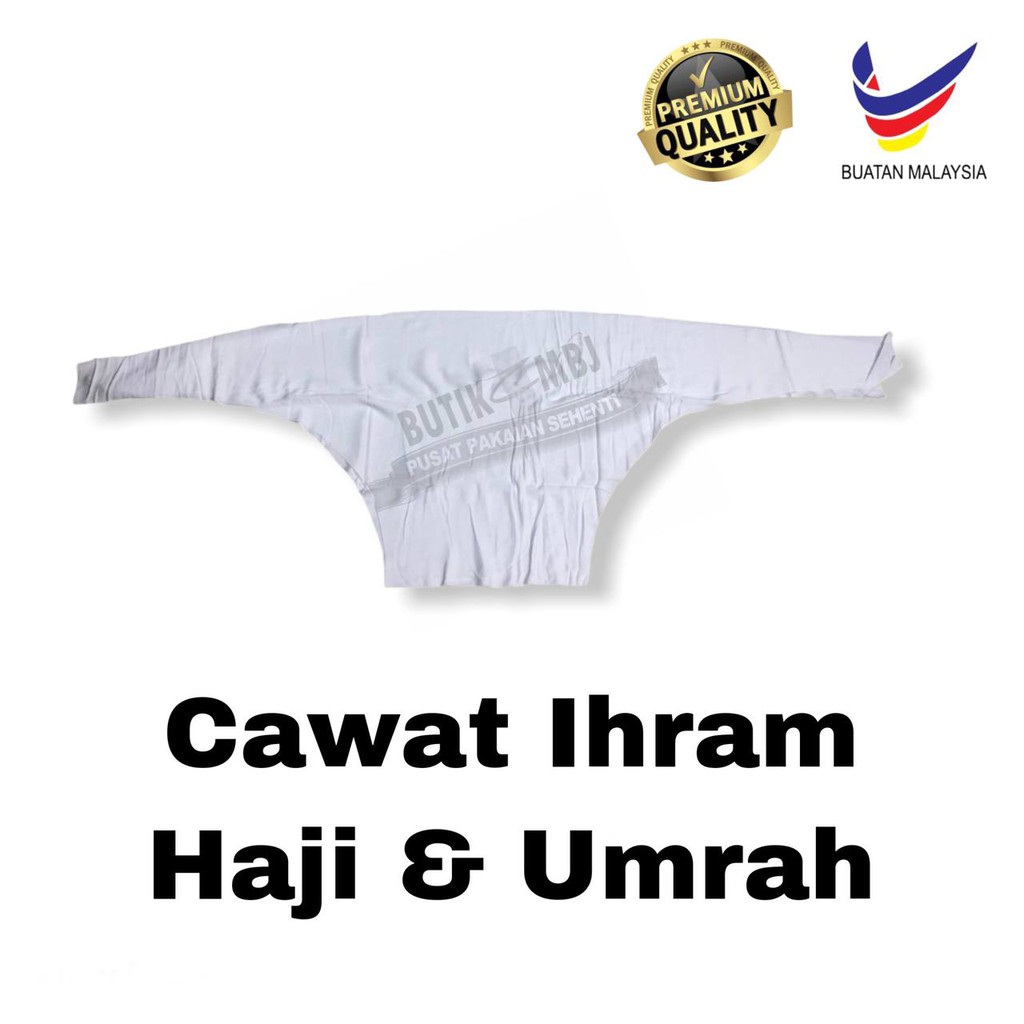[3PCS] Cawat Haji Umrah Ihram Travel 3 Pcs Set Underwear Seluar Dalam ...