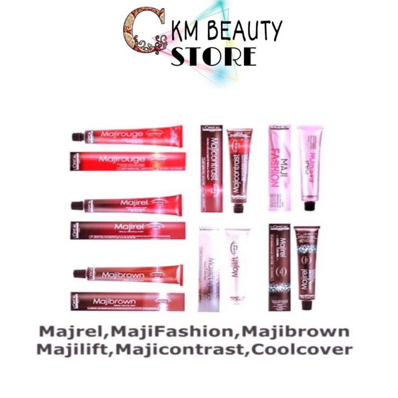 L'oreal Professional Majirel,Majifashion,Majibrown,Majift,Hair Dye ...