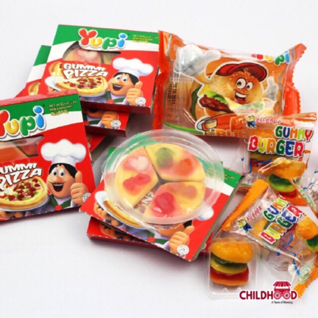 Yupi Pizza Yupi Gummy Candy [15g/Pack] | Shopee Malaysia