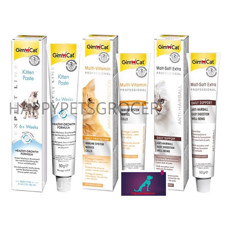 GimCat Cat Paste Kitten Paste 6+ Weeks/ Multi-vitamin/ Malt-Soft Extra ...