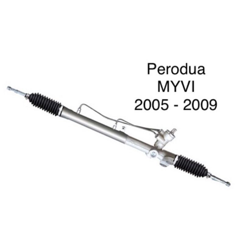 Perodua myvi OLD MODEL 2005-2009" NEW STEERING RACK (With Ted rod end ...