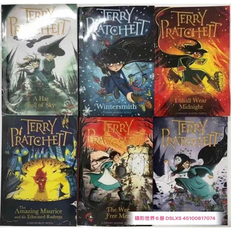 Terry Pratchett discworld novel series Set of 6 books 💖FREE PENINSULAR ...