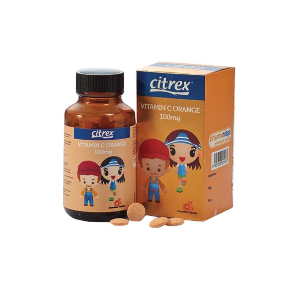 Citrex Vit C - Orange (100g/90's) | Shopee Malaysia