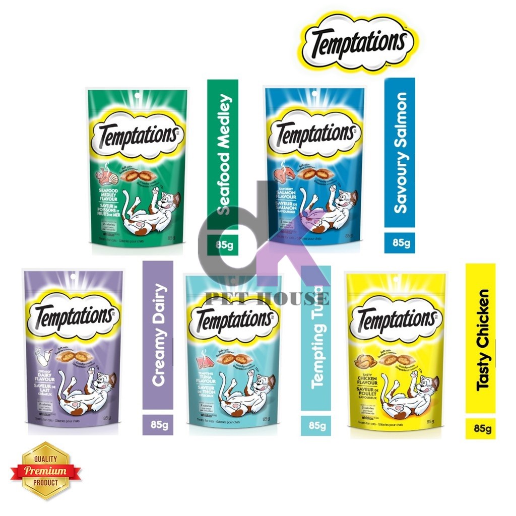 Temptations Treats / Mix Ups Cats Treats 75G | Shopee Malaysia
