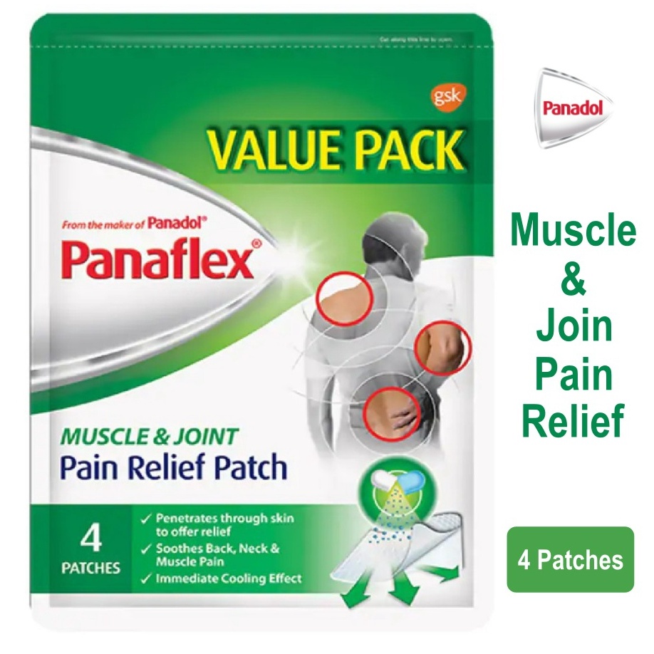 Panaflex Muscle Pain Relief Patch 肌肉酸痛贴 止痛贴 4's | Shopee Malaysia