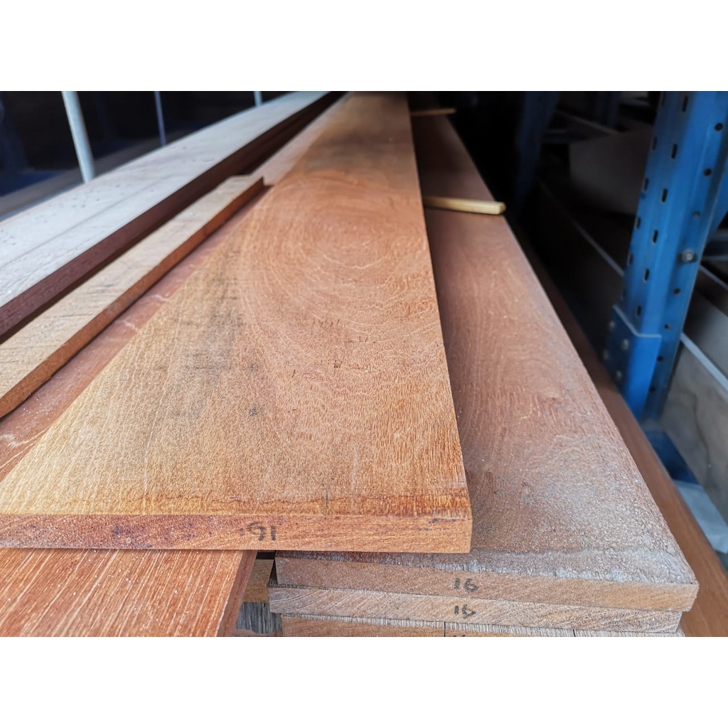 18mm x 190mm Resak Plane Hard wood Timber (Highend Quality) | Shopee ...