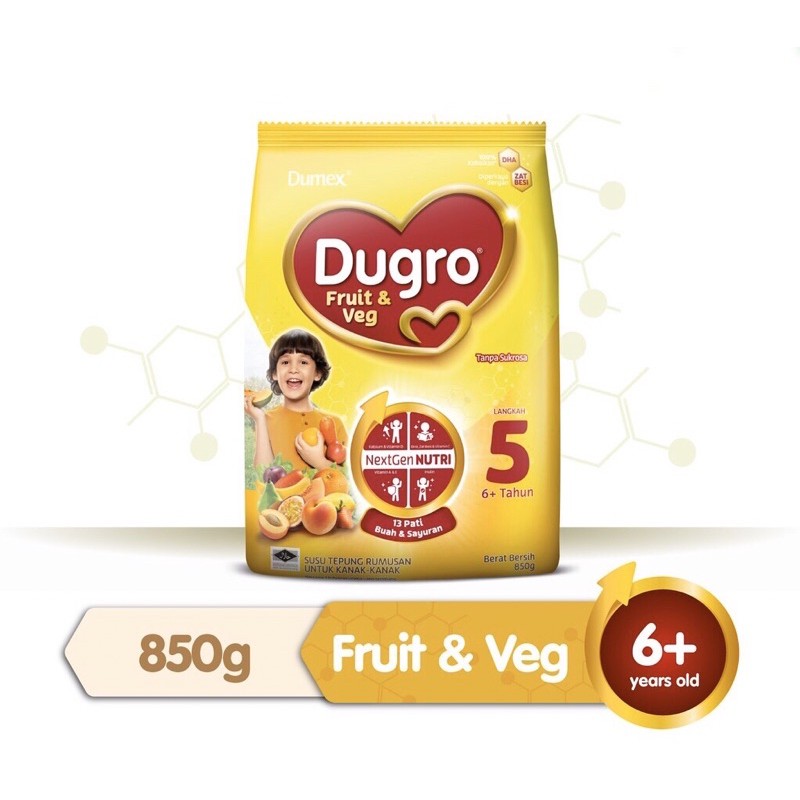 Dumex Dugro Sure Dugro Step 3/4/5 Asli,Chocolate,Honey,Multigrains ...