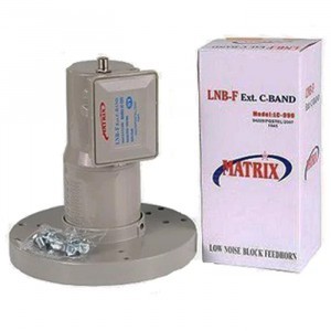 LNB C-Band Matrix LC-999 LNBF | Shopee Malaysia