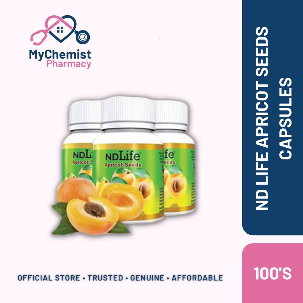 ND Life Apricot Seed 100's (Bottle) | Shopee Malaysia