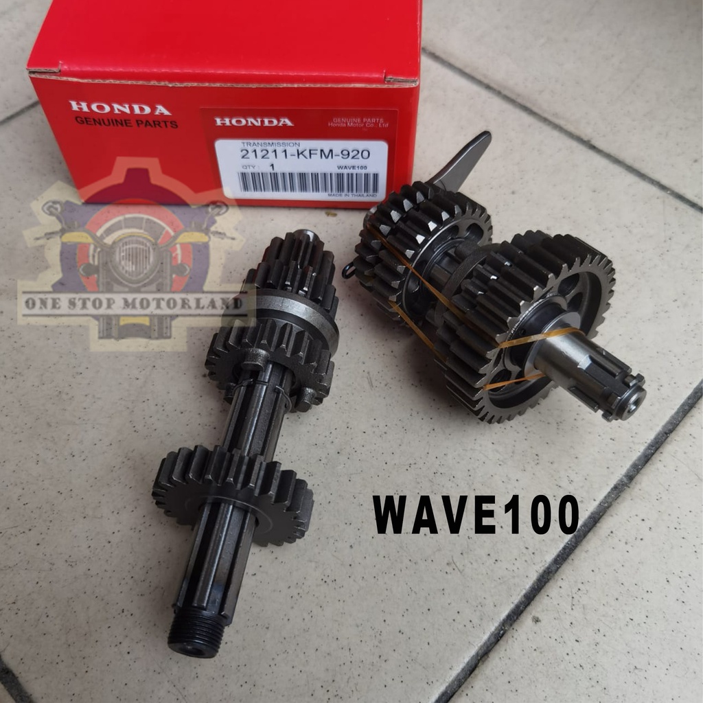 HONDA W100 DREAM WAVE110 WAVE125. GEAR BOX SET FULL SET | Shopee Malaysia