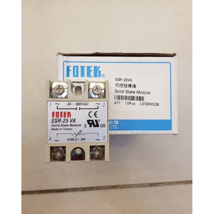 Solid State Relay FOTEK SSR-25VA / SSR 25 VA / 25VA | Shopee Malaysia