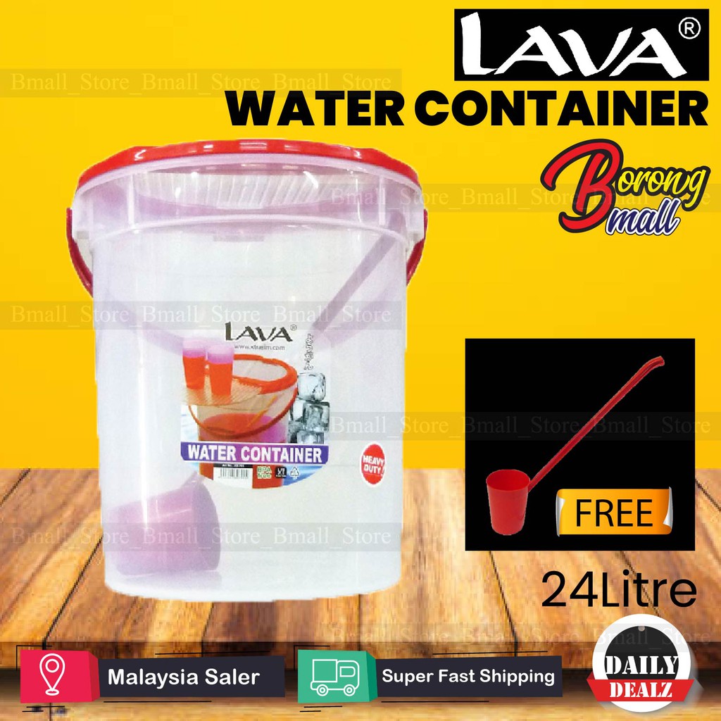 LAVA Water Dispenser JCE791 24Litre with Ladle/Bekas Air/Dispenser LAVA ...