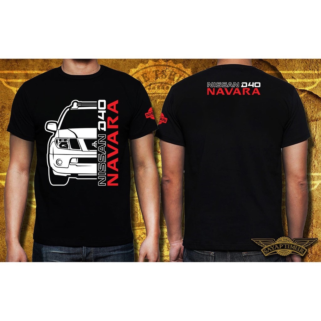 Nissan Navara D40 *FRONT (Black Tshirt) | Shopee Malaysia