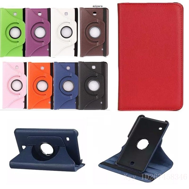 Case For Samsung Galaxy Tab 4 7.0 SM-T230 T231 T235 Case 360 Rotation ...