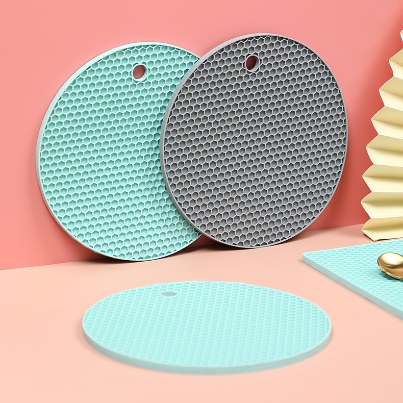 Multifunction Non-Slip Silicone Mat Table Kitchen Pot Mat Bowl Pad Heat ...