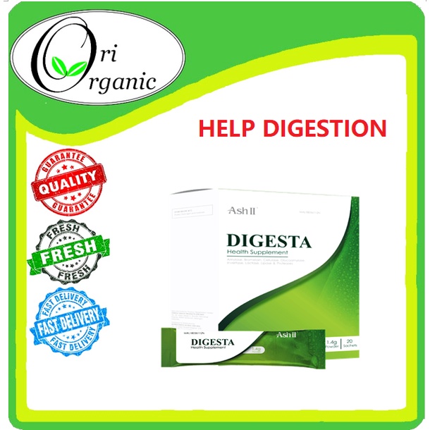 【IMPROVE DIGESTION】 ASH II DIGESTA Health Supplement (20 Sachets x 1.4g ...