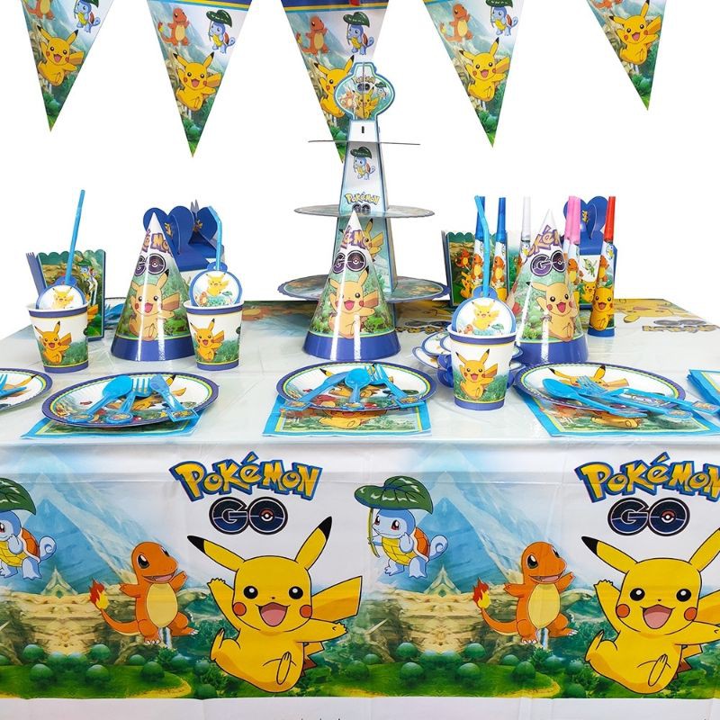 POKEMON THEME PARTY DECORATION | Shopee Malaysia