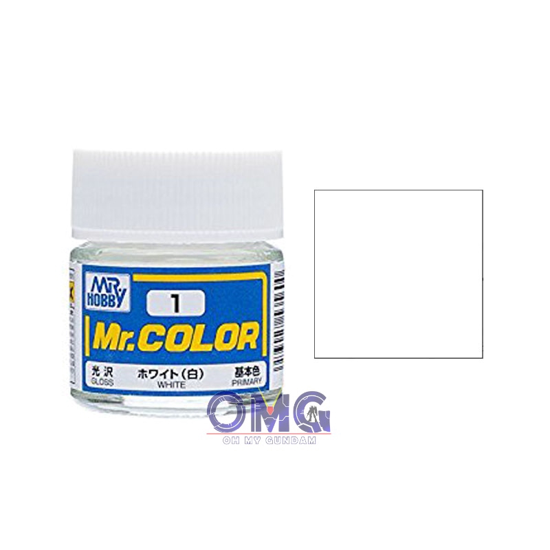 C1 - C20 Mr. Mr Color Mr Hobby White Black Red Yellow Blue Green Brown ...