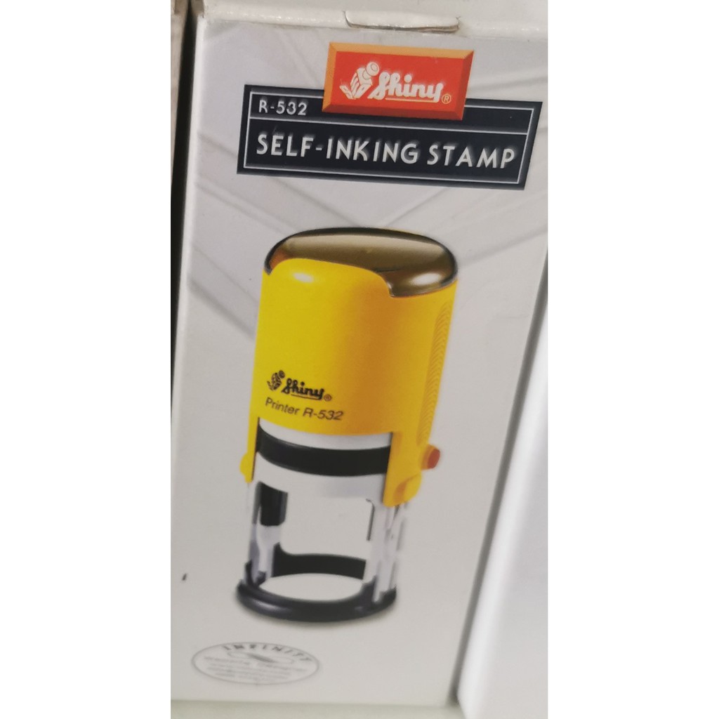 SHINY CHOP R532D SELF-INKING STAMP / SHINY CHOP R532 SELF-INKING STAMP ...
