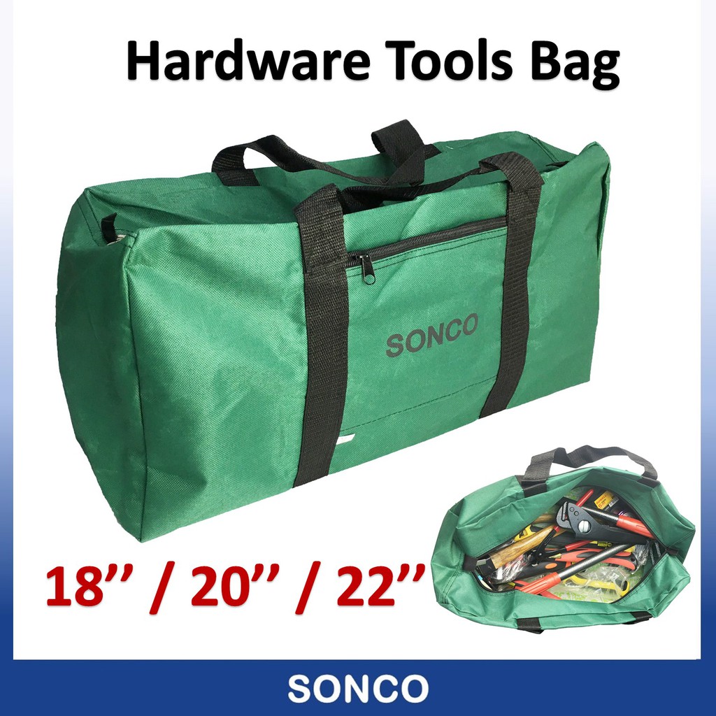 SONCO Tool Bag Nail Bag Maintenance Bag Canvas Storage Bag 18 20 22 ...