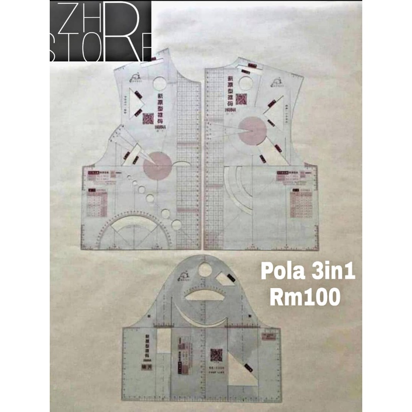 PEMBARIS POLA/ MAGIC RULER | Shopee Malaysia