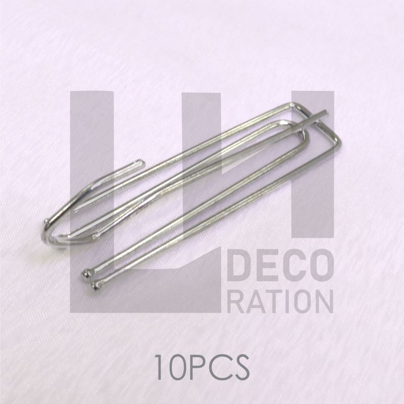 LH Deco - Metal Curtain Hook Stainless Steel Heavy Duty Metal / Cangkuk ...