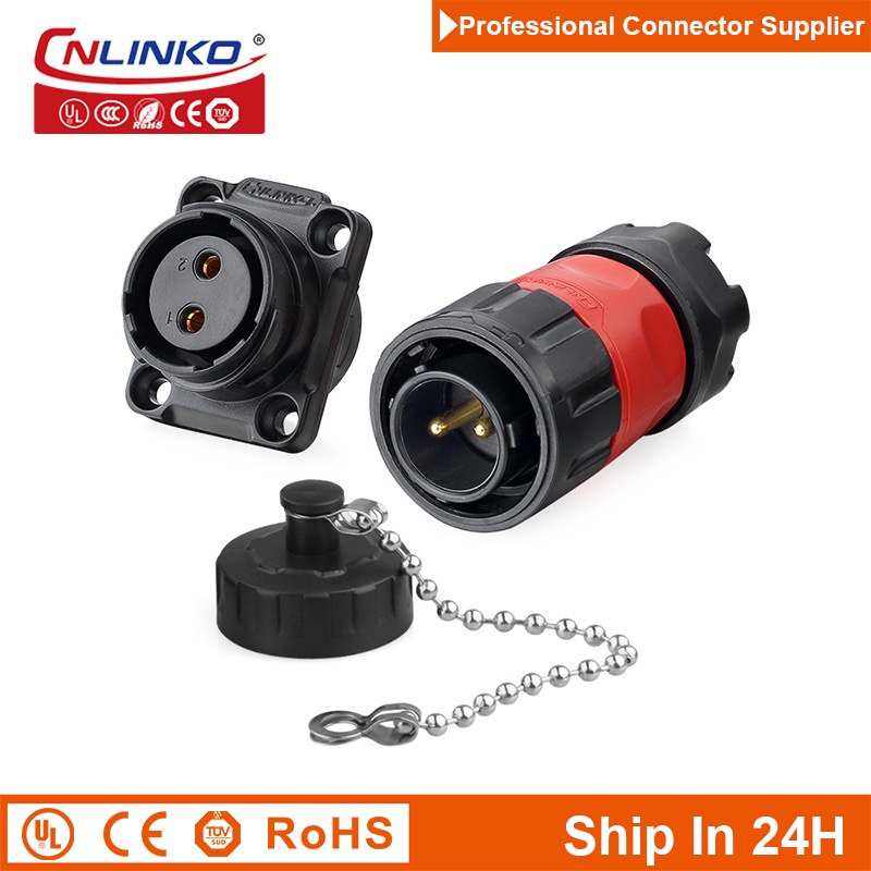 Cnlinko YM20 Industrial Waterproof Circular Connector 2 3 4 5 7 9 12 ...