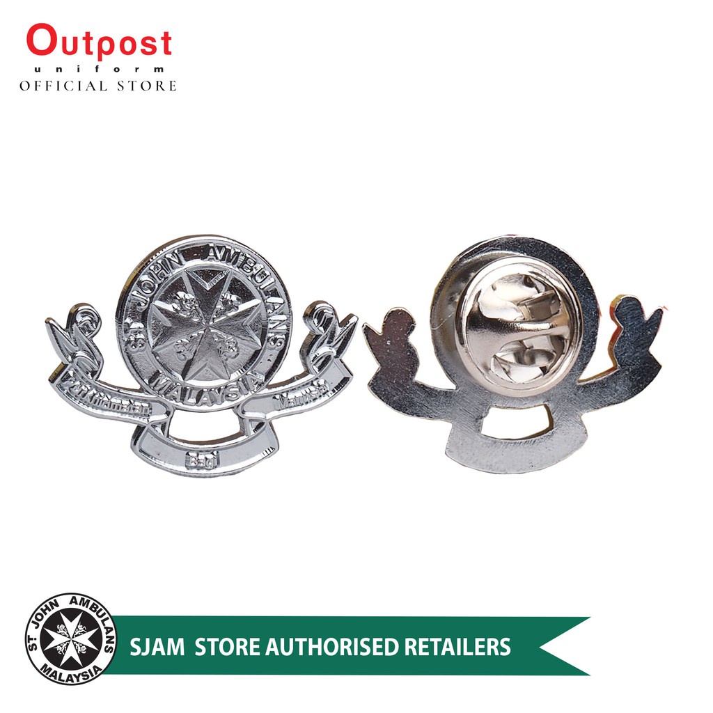 Outpost Miniature Collar Badge St John Ambulans Malaysia (SJAM ...